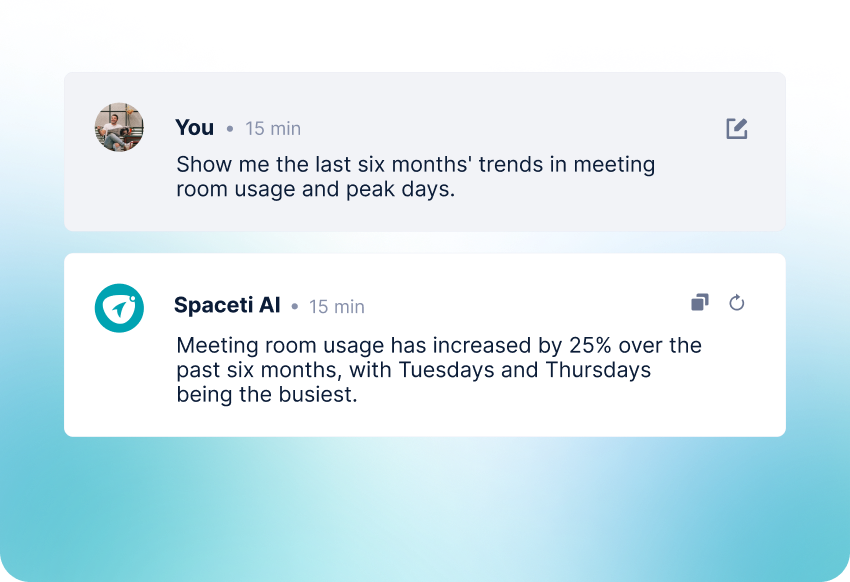 Spaceti AI | Your Workplace Advisor Chat Tool
